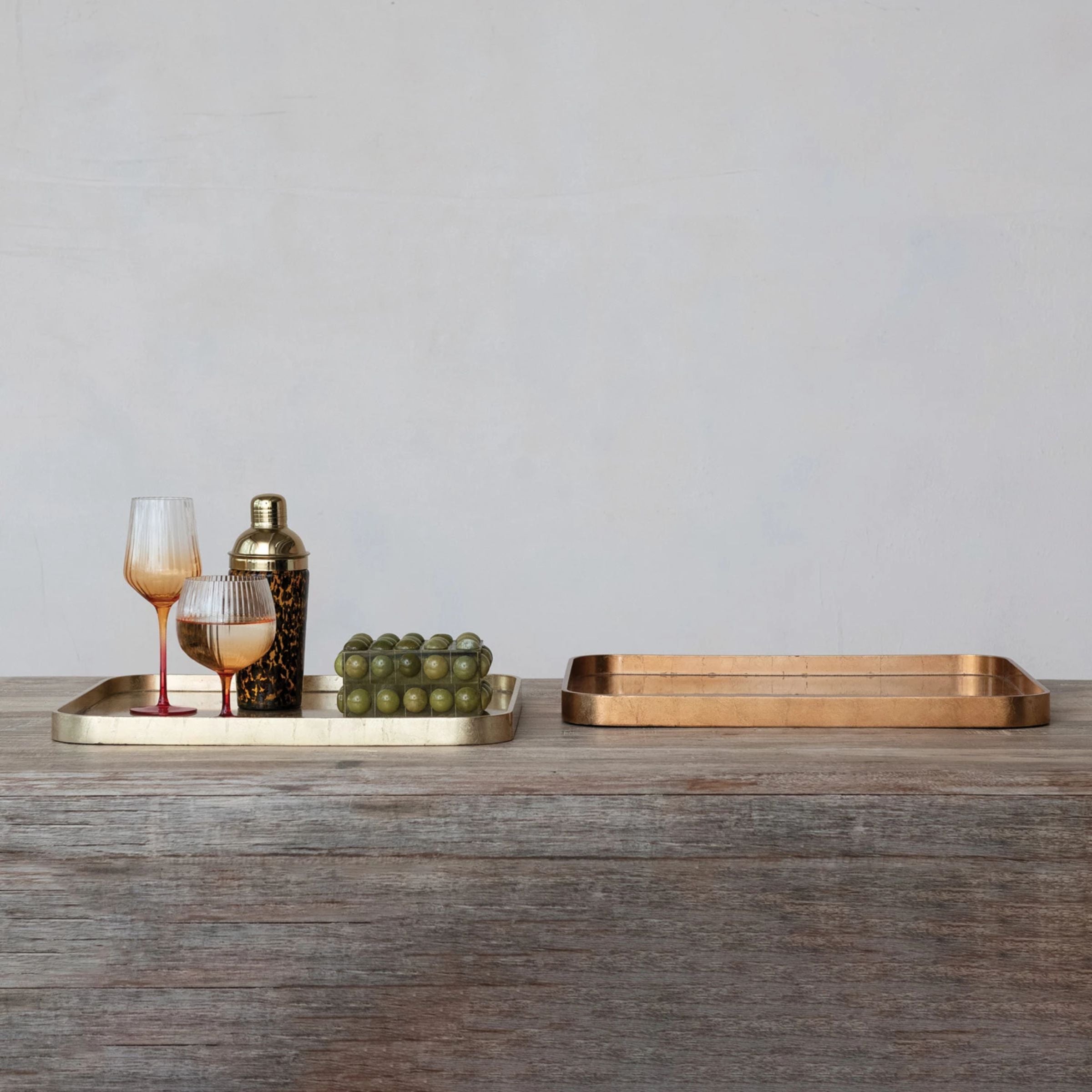 Copper + Gold Tray – Simone & Ivy