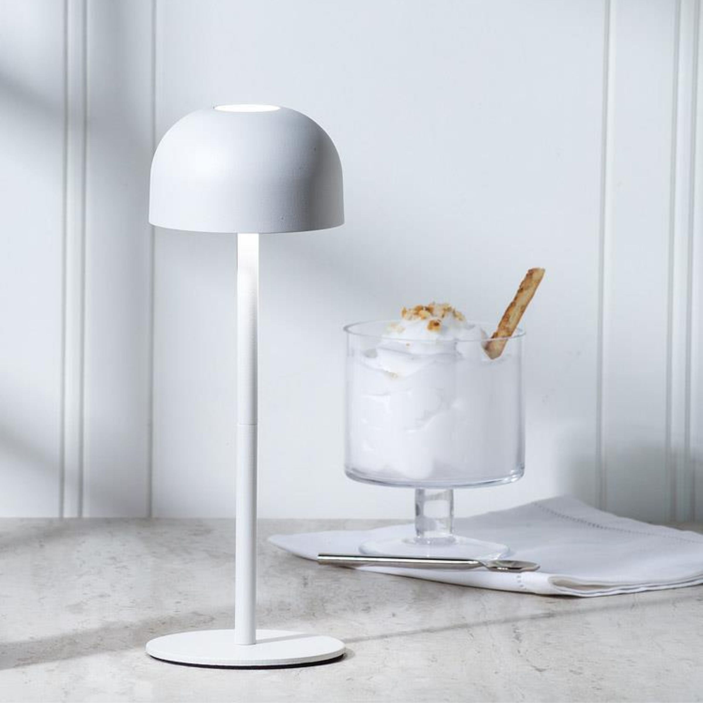 Dome Shade Cordless Table Lamp – Simone & Ivy