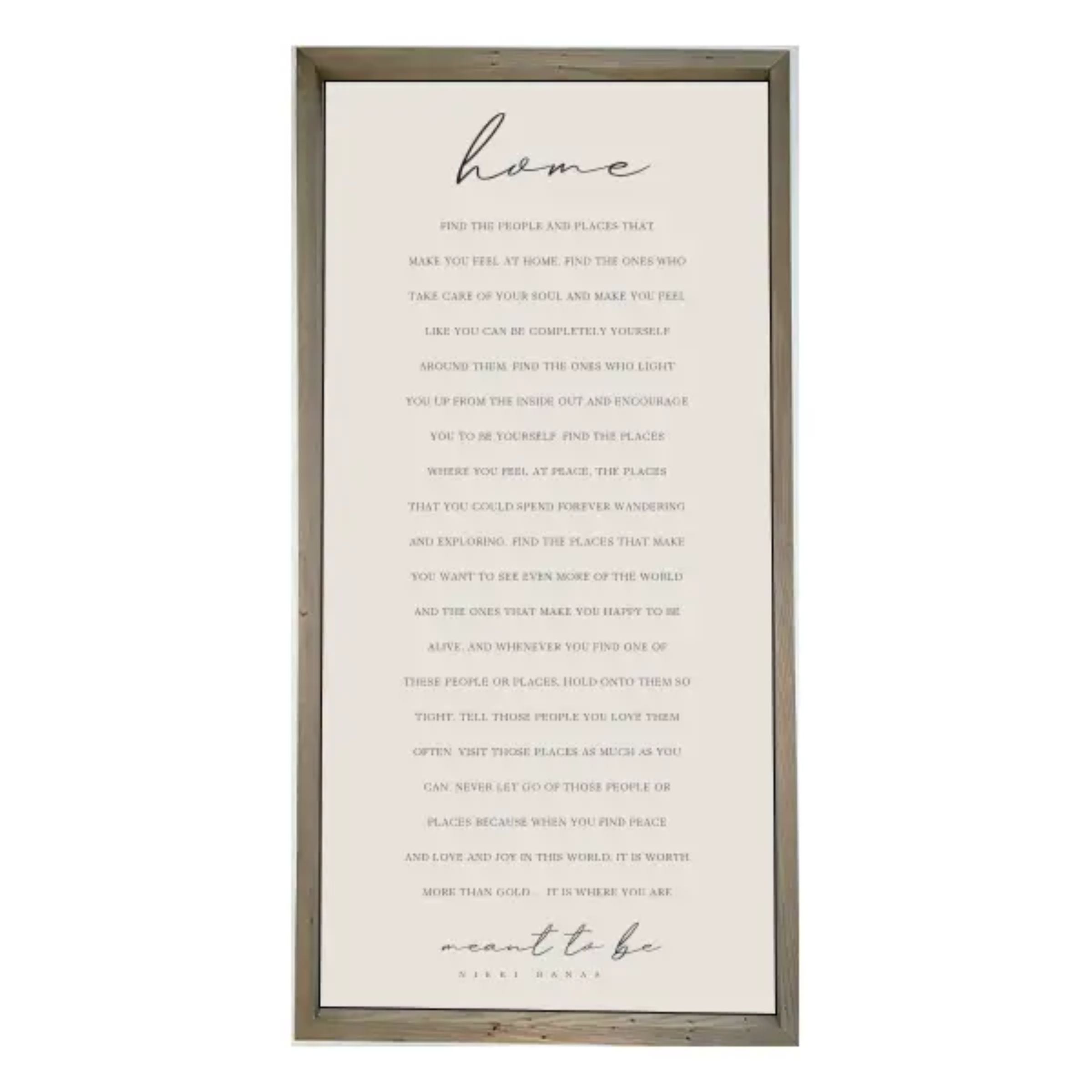 Home Find The People Sign – Simone & Ivy
