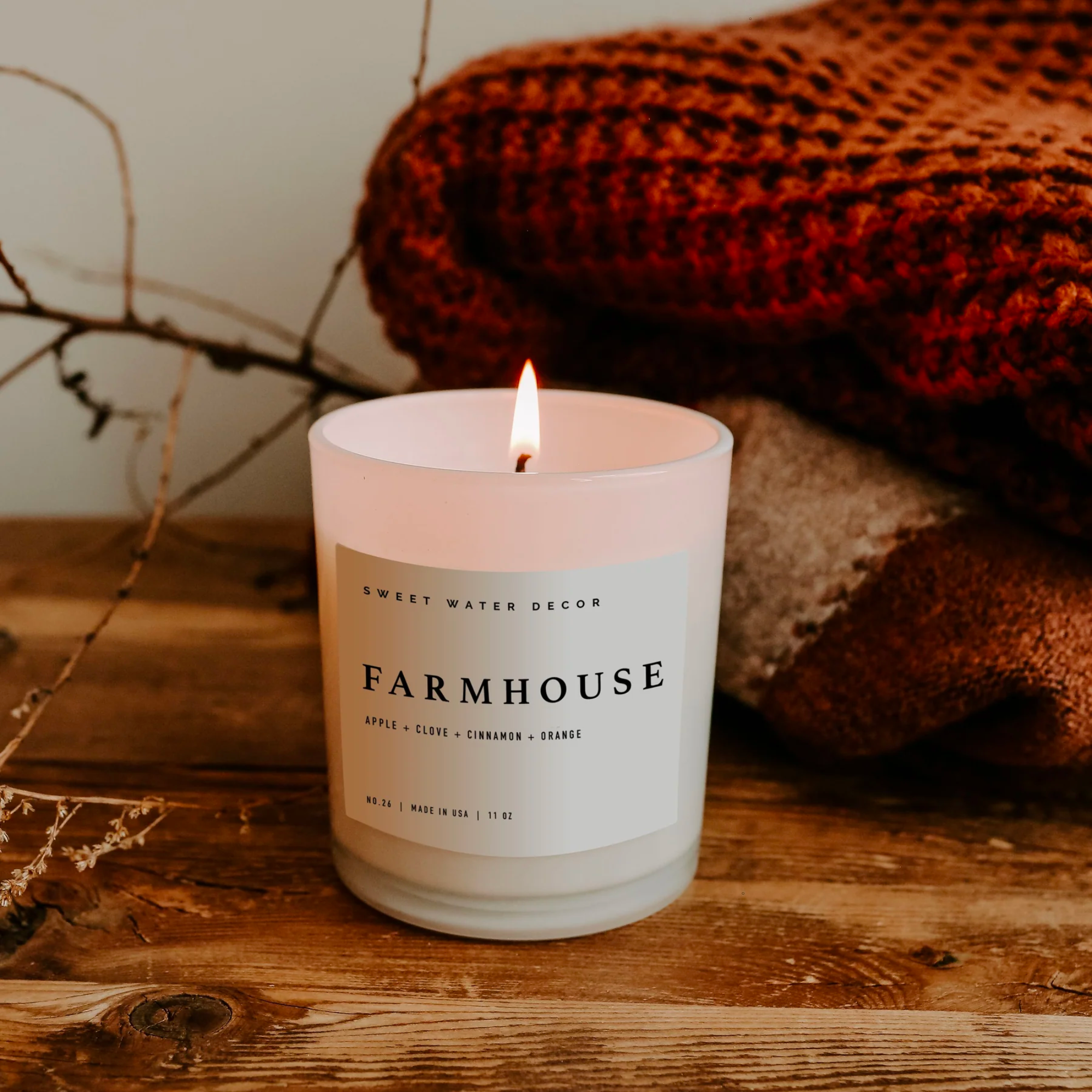 Farmhouse Candle – Simone & Ivy